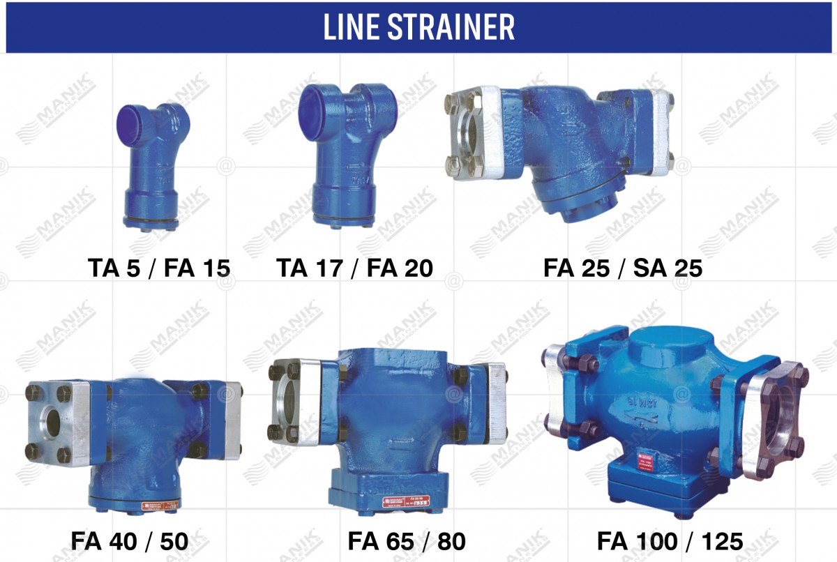 LINE STRAINER - Manik Engineers