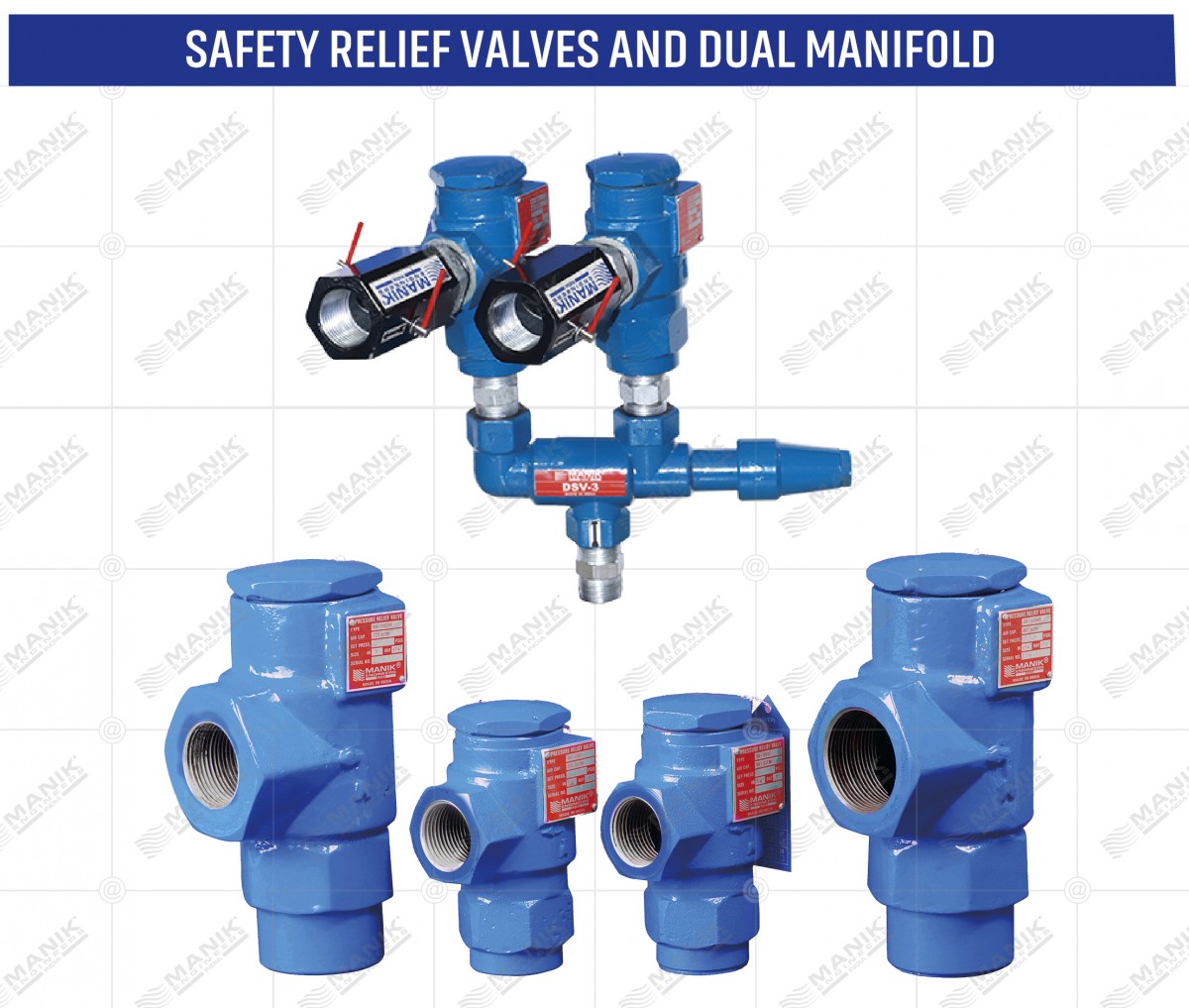 REFRIGERANT PRESSURE RELIEF VALVES TYPE SH 56 SERIES - Manik Engineers
