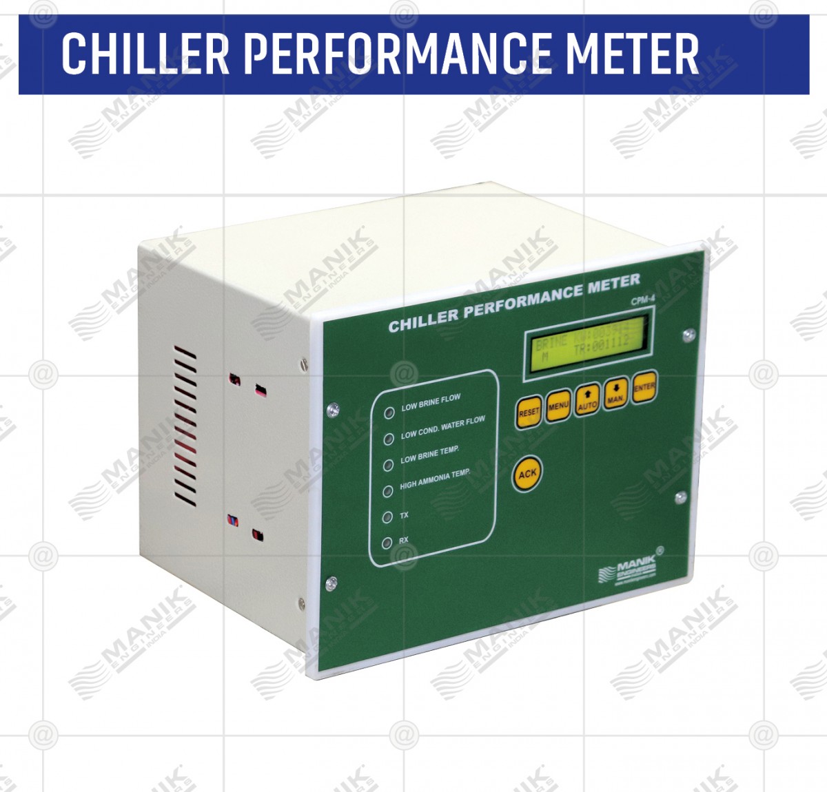 CHILLER PERFORMANCE METER - Manik Engineers