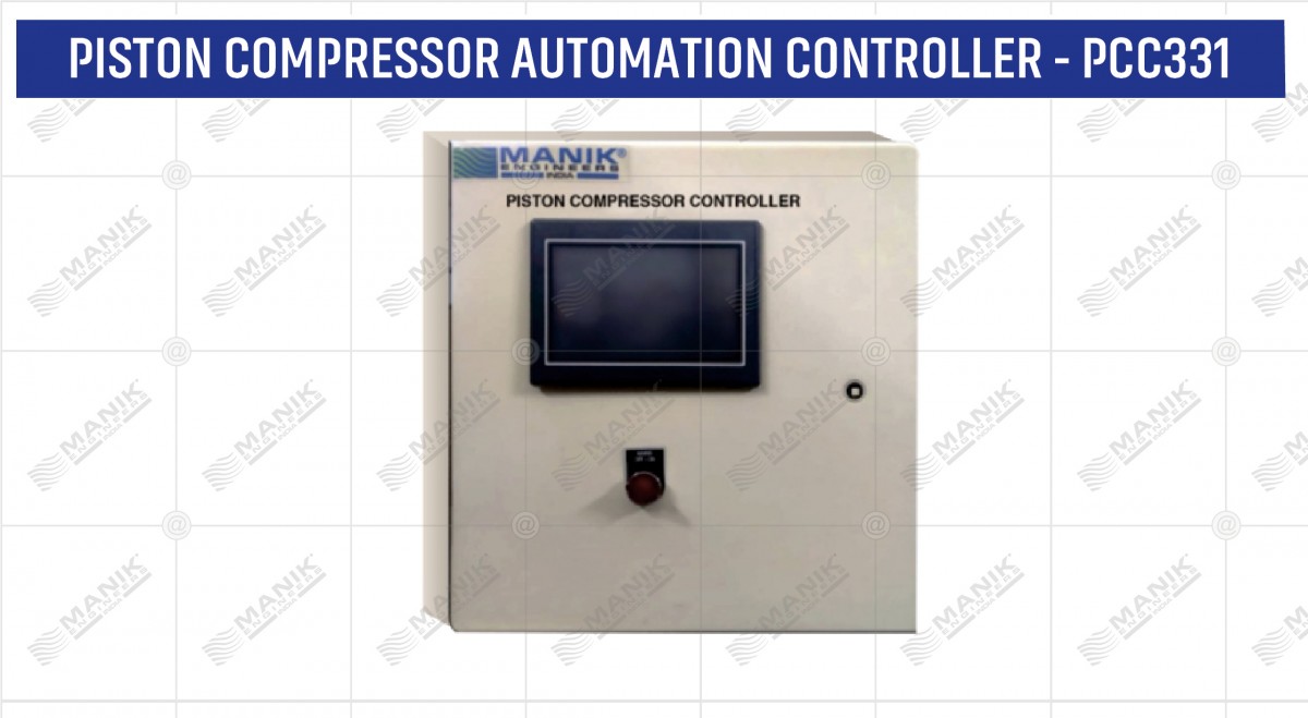PISTON COMPRESSOR AUTOMATION CONTROLLER - PCC331 - Manik Engineers
